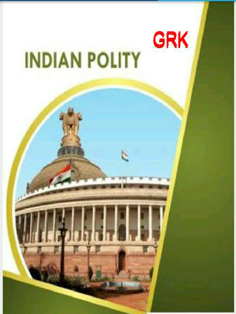 Indian Polity Material | PDF