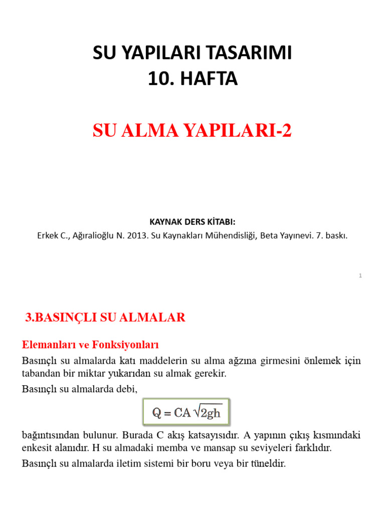 su_yapilari_10_hafta | PDF