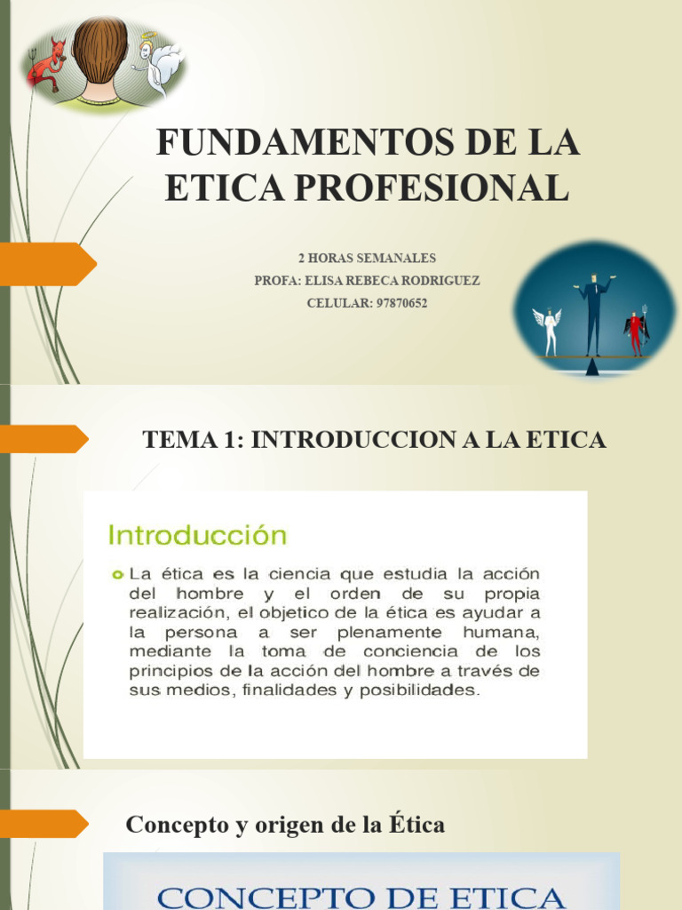 Fundamentos de Ética Profesional | PDF | Moralidad | Virtud