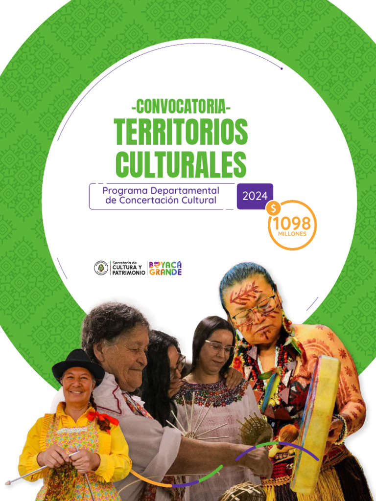 MANUAL-TERRITORIOS-CULTURALES-PROGRAMA-DE-CONCERTACION-CULTURAL-2024-1 | PDF | Nación | Colombia