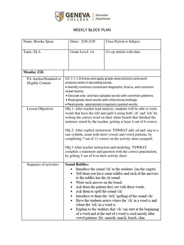 Ela - 2 | PDF | Phonics | Word