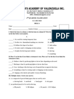 Bahagi NG Aklat Final Worksheet | PDF | Language Arts & Discipline ...