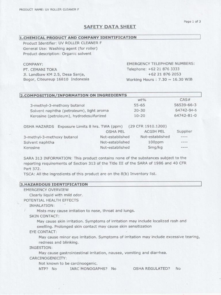 Coating Solvent | PDF