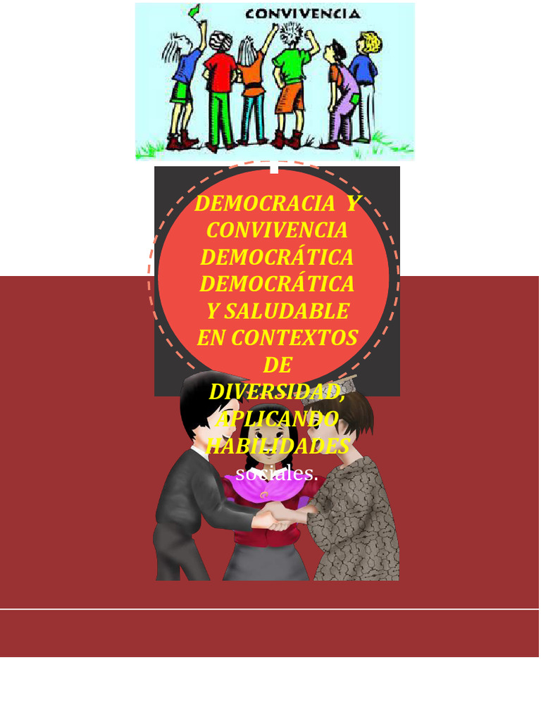 YONCITO Convivencia-Democratica 20O23 V II | PDF | Democracia | Ideologías políticas