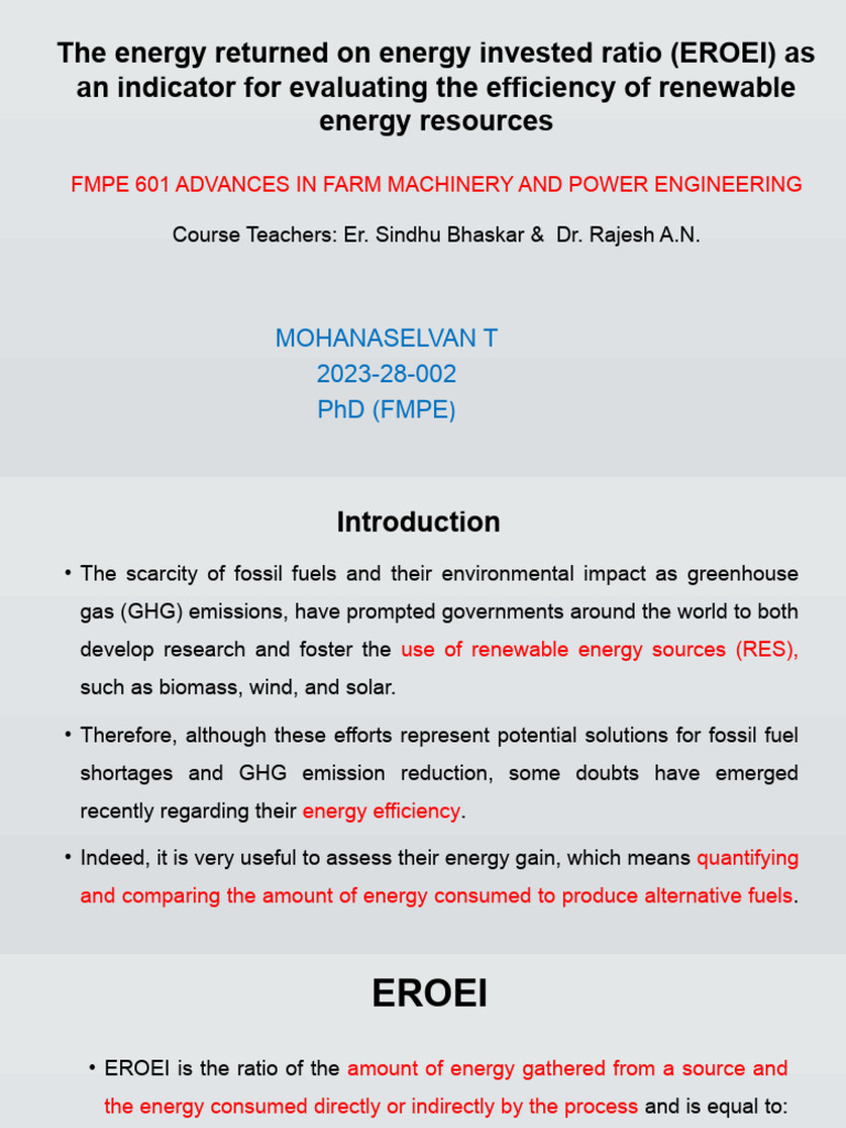 Lec 16 | PDF | Renewable Energy | Fuels
