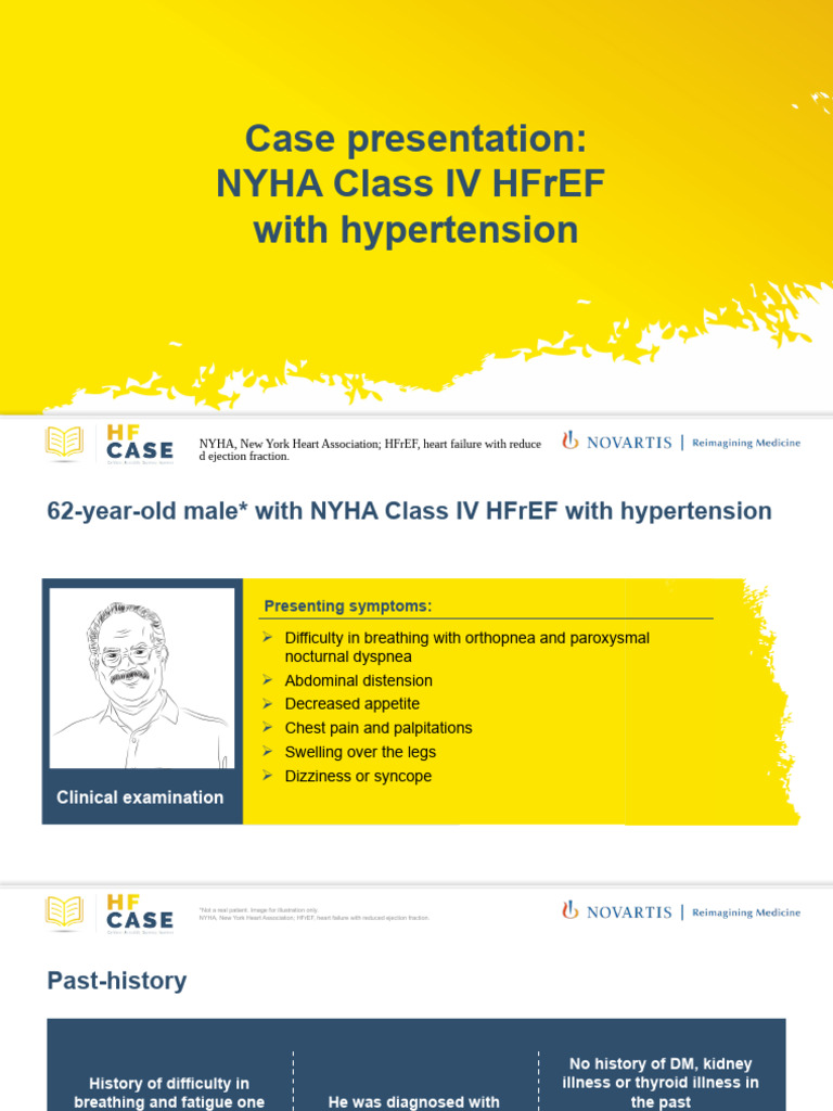 NYHA Class IV HFrEF With Hypertension - 06 Feb 2023 | PDF | Heart ...