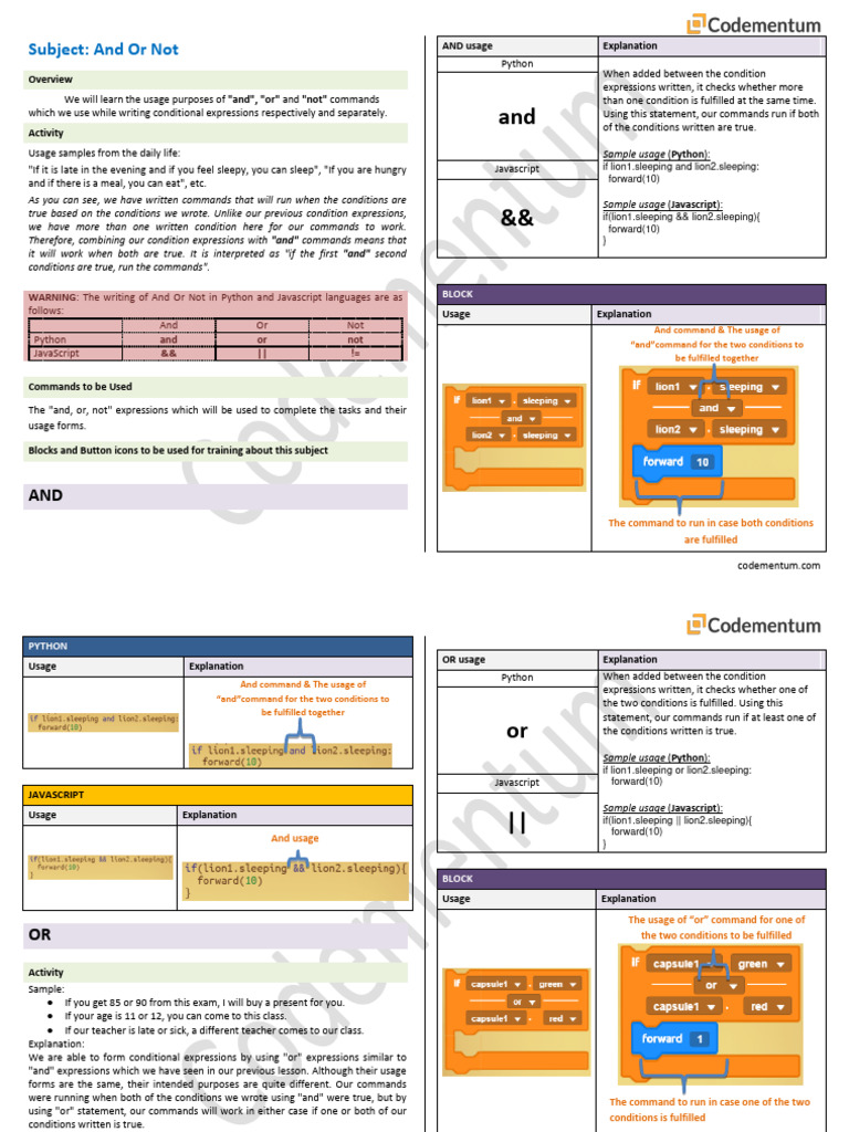 15 and or Not 913a4b4e5 | PDF | Java Script | Computer Programming