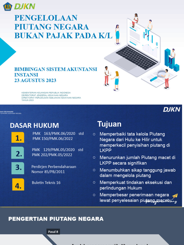 Pengelolaan Piutang Negara Bukan Pajak | PDF