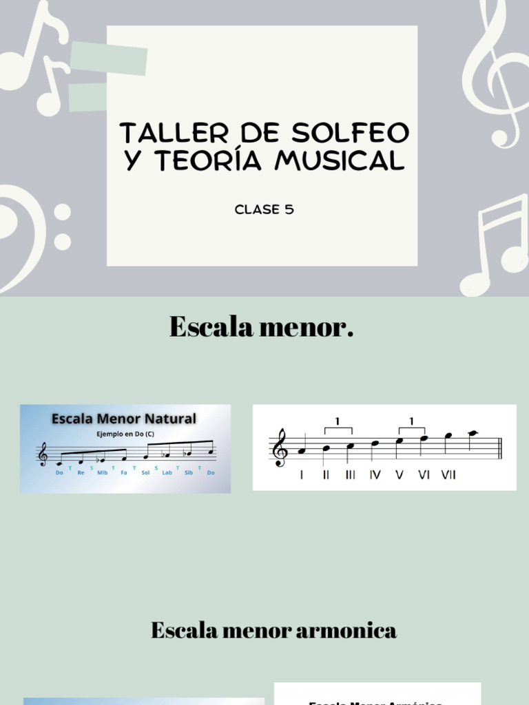Taller de Música de Solfeo 2 | PDF