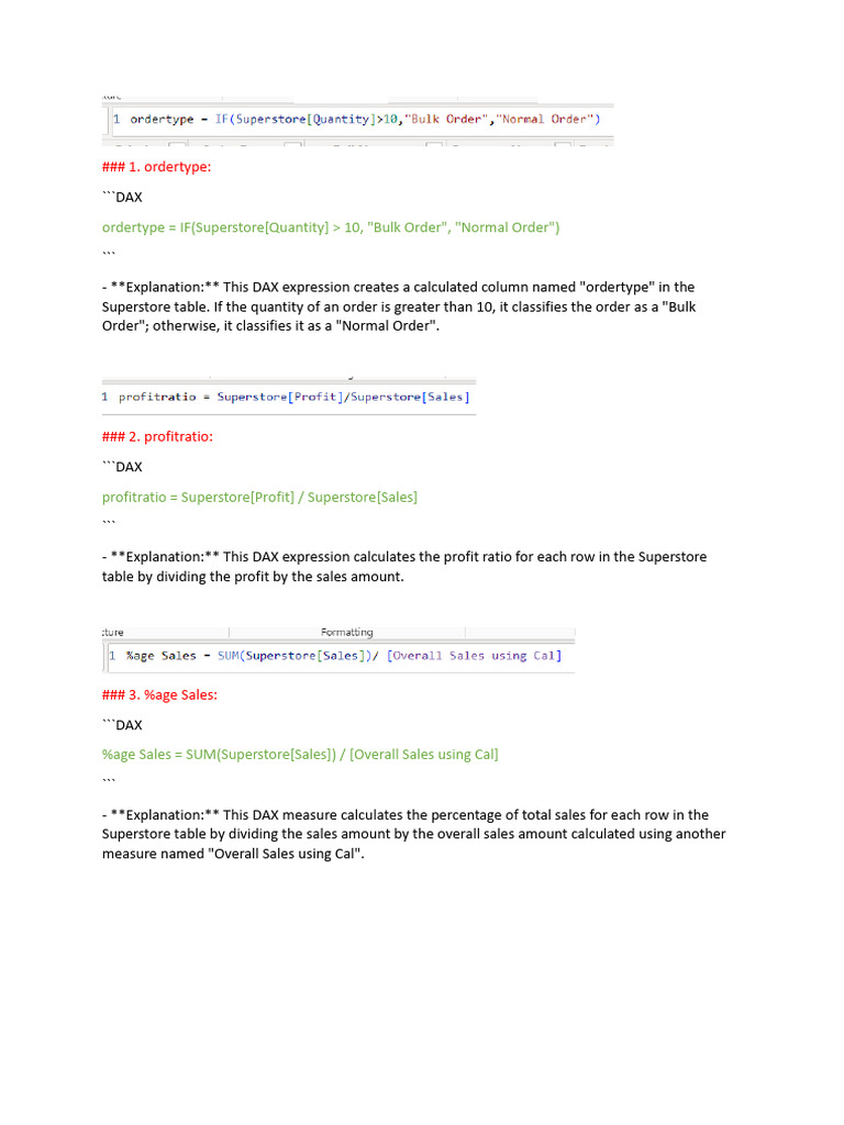 DAX - Explanation (1) (AutoRecovered) | PDF | Computers