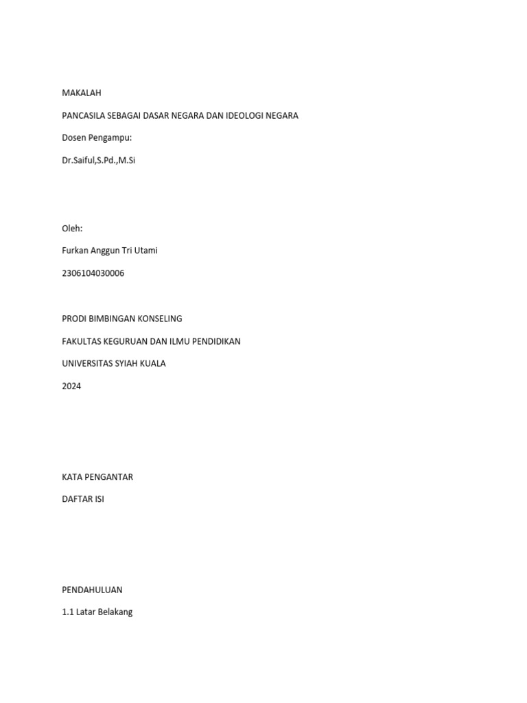 PPKN Makalah-Wps Office | PDF