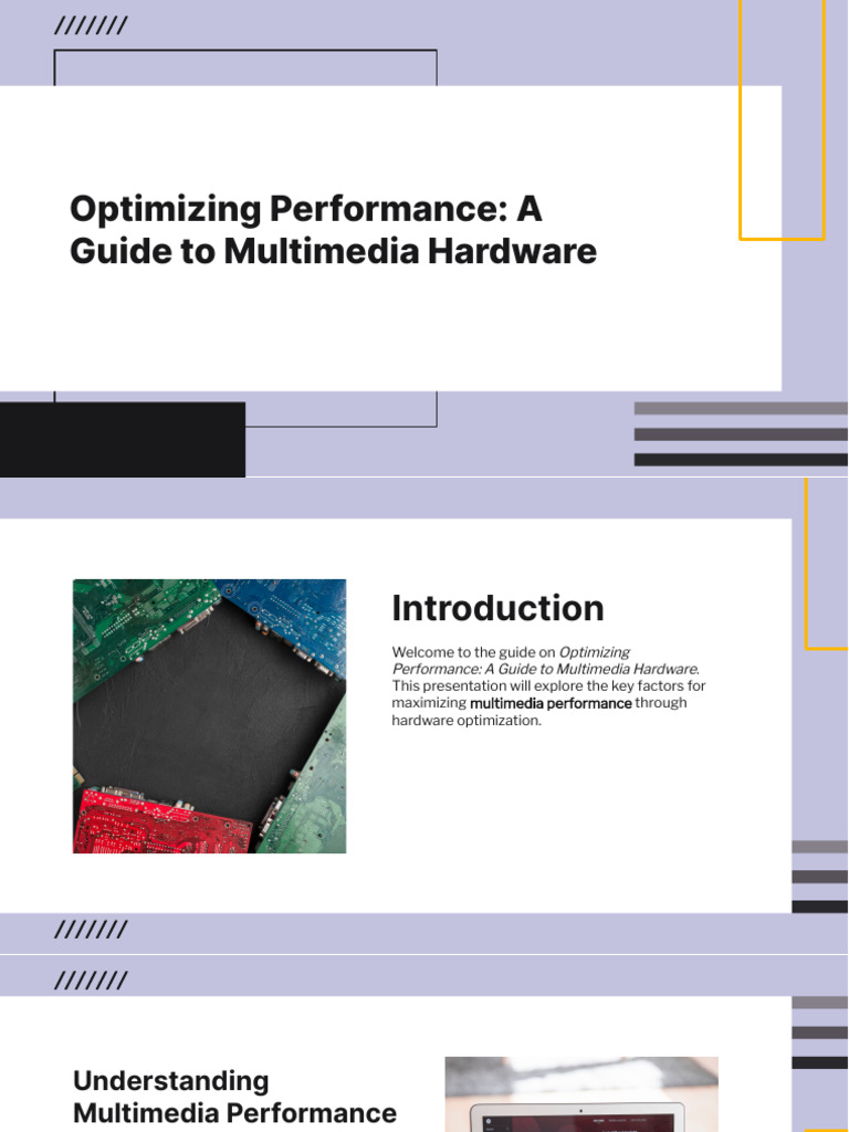 presentation by Mukhitdinov Bekhzod multimedia hardware | PDF | Computer Hardware | Program ...