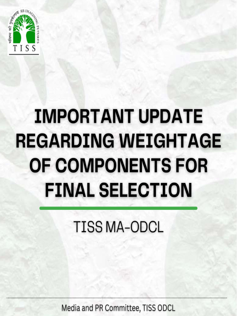 Tiss Odcl | PDF