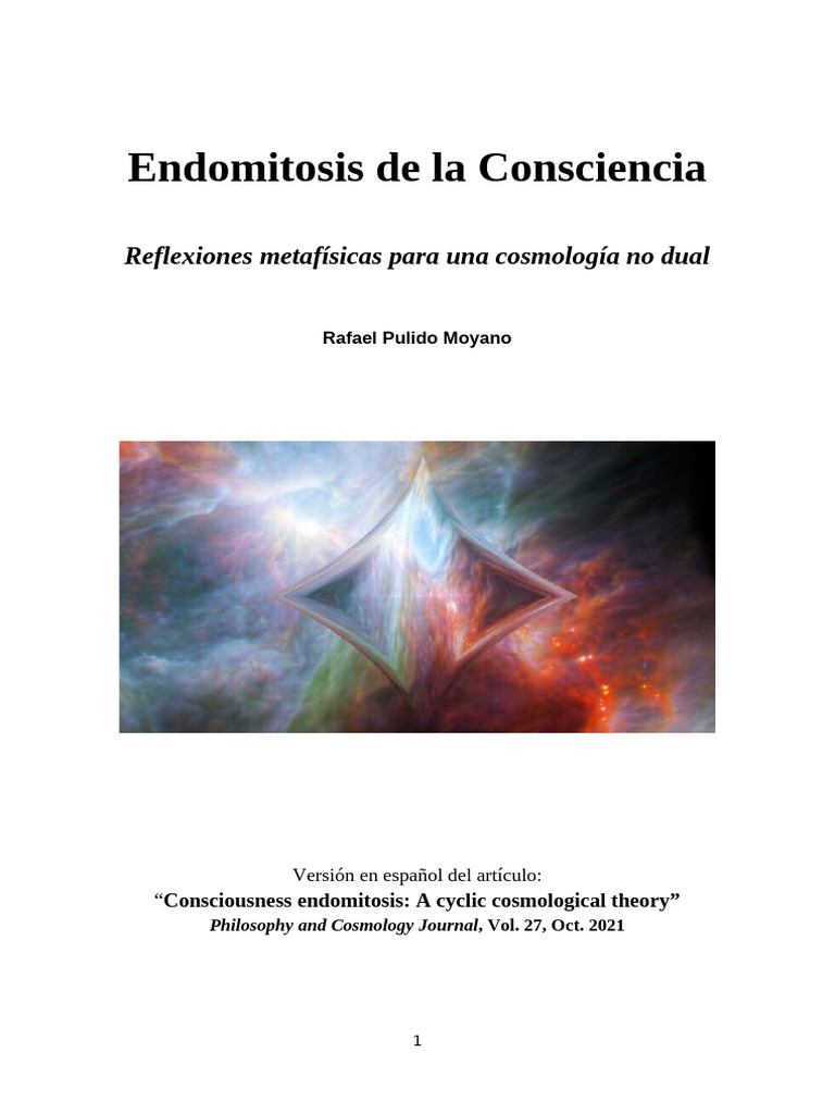 Endomitosis de La Consciencia | PDF | Yo | Realidad