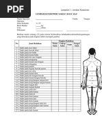 Form Pengukuran Owas | PDF