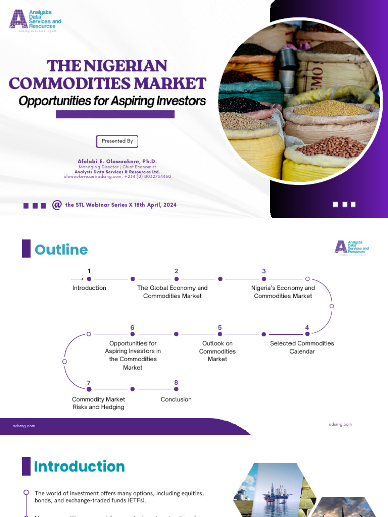 Commodities and Investors | PDF | Financial Risk | Commodity Markets