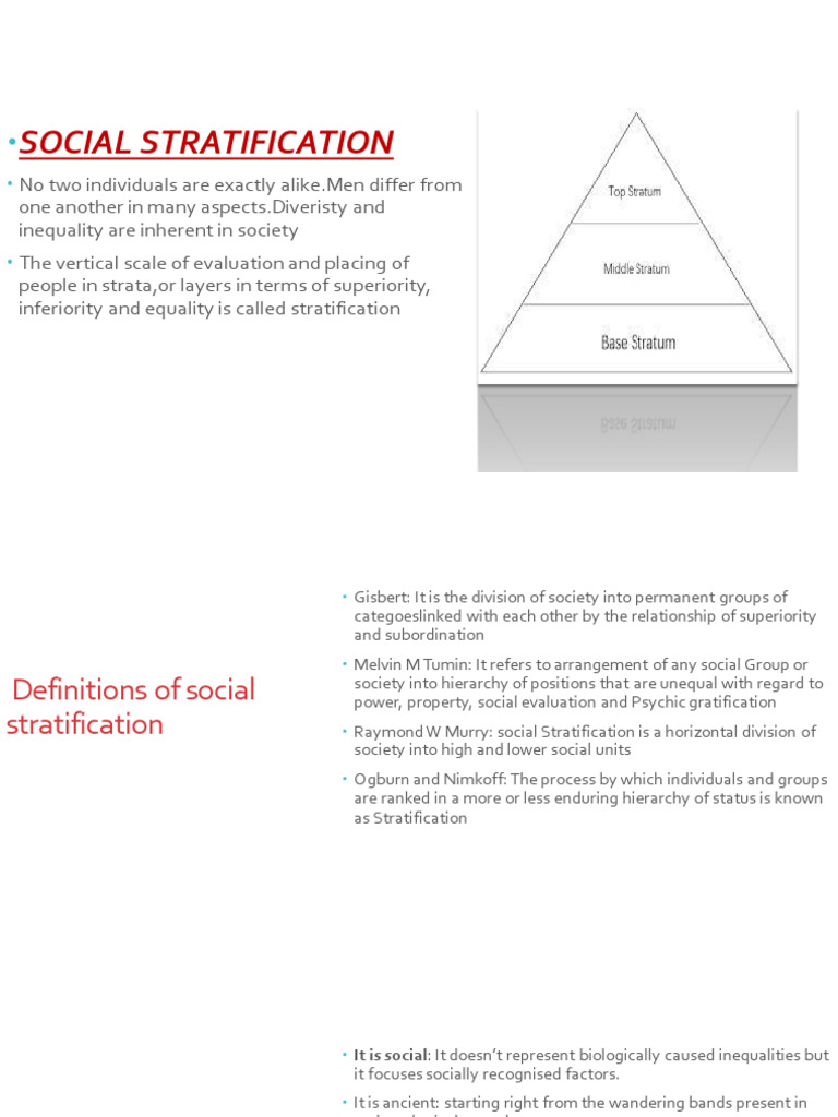 Understanding Social Stratification | PDF | Social Science