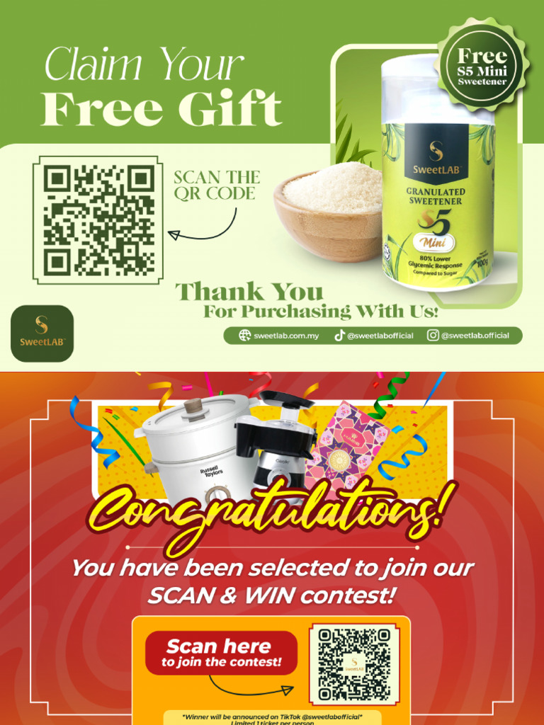 Sweetlab Scan Voucher Ai | PDF