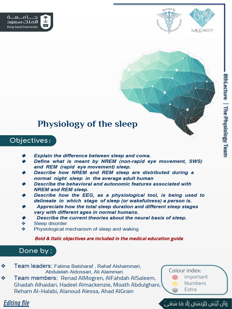 8 - Physiology of Sleep | Download Free PDF | Sleep | Rapid Eye ...