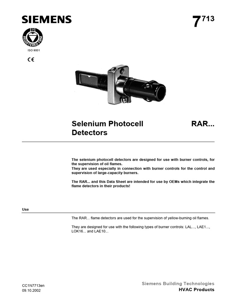 RAR Photocell | PDF | Electrical Wiring | Electrical Connector