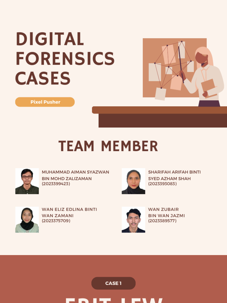 Pixel Pusher - Digital Forensic Cases | PDF | Mystery, Thriller & Crime Fiction