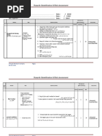 Hira & Jsa | PDF | Risk | Occupational Safety And Health