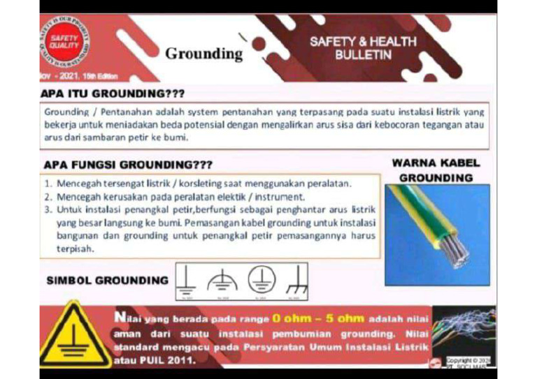 Grounding/ Pertanahan | PDF