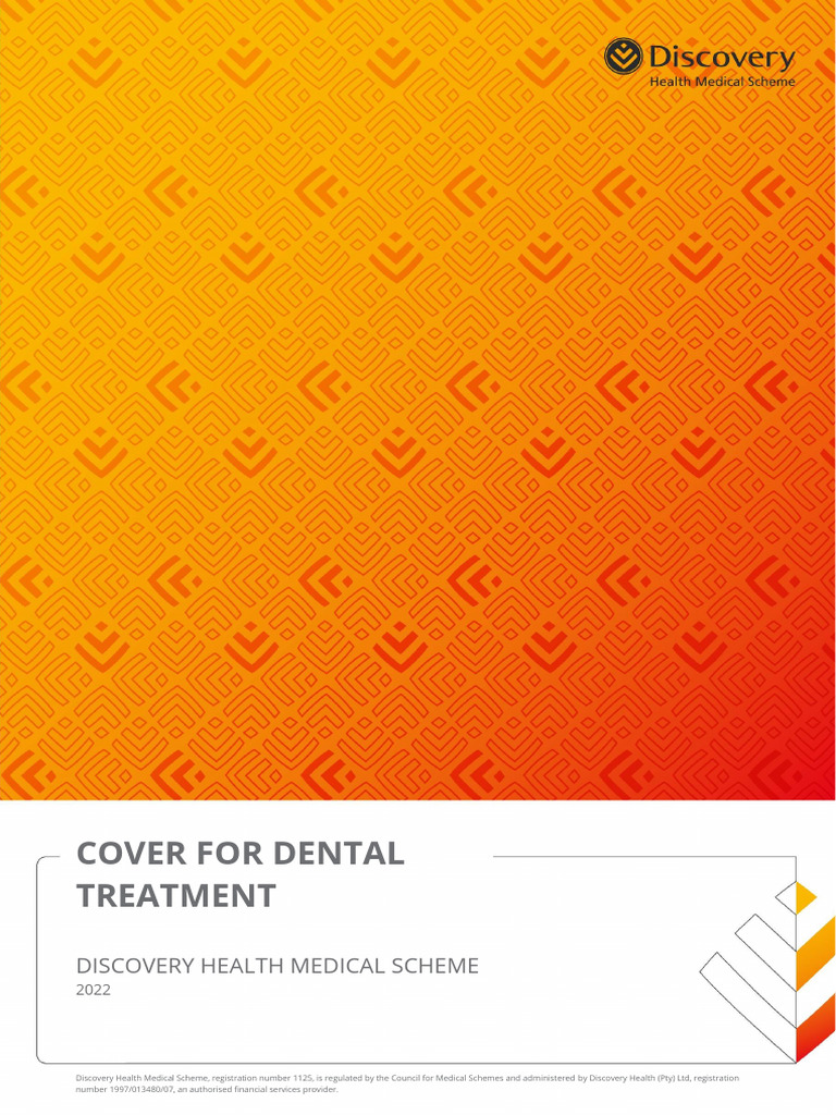 Dental Treatment Coverage Guide | PDF | Dentistry | Dental Hygienist