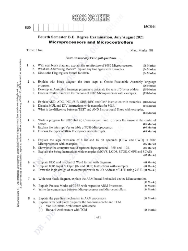 CSE 3rd - 4th QP July-August, 2021 | PDF