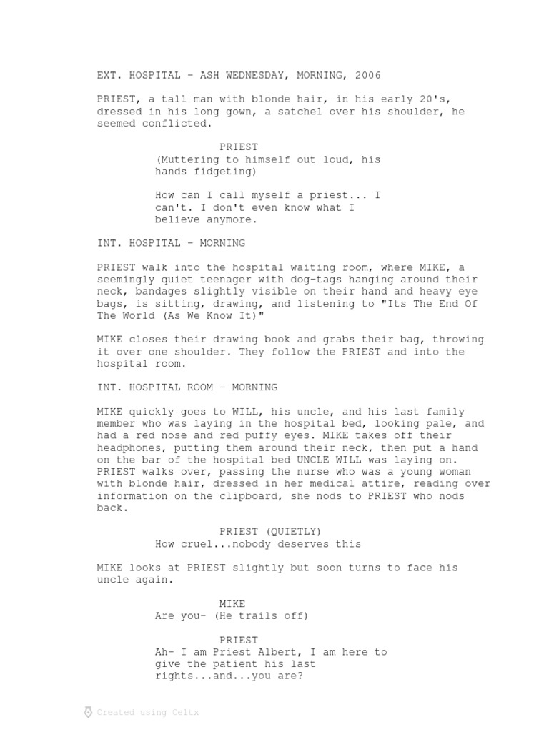 Script My Project 1 | PDF