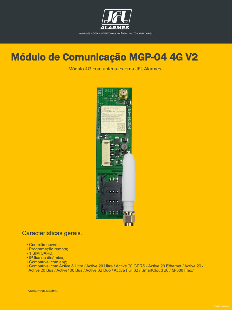 MGP 04 4G | PDF | Redes de computadores | Equipamentos de telecomunicações