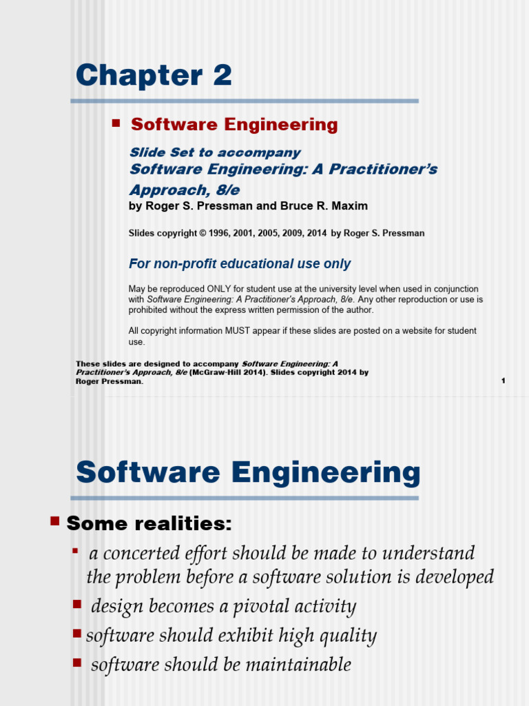 Chapter 2 | PDF | Software | Software Quality