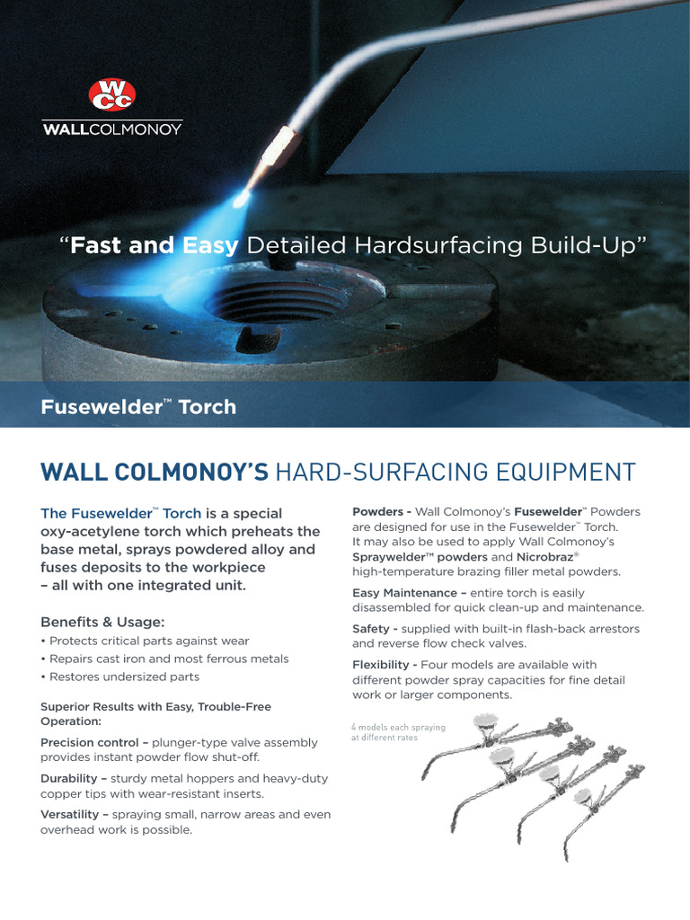 Wall-Colmonoy-Ltd Fusewelder-Brochure ENG November2021sml | PDF ...