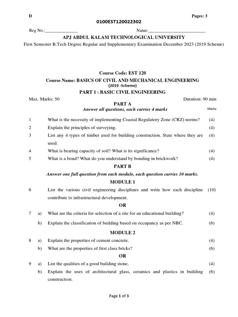 EST120-QP (1) | PDF | Engineering | Thermodynamics