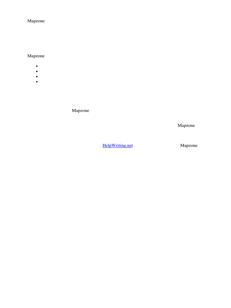mapzone作业帮助 | PDF | Cross Platform Software | Application Software