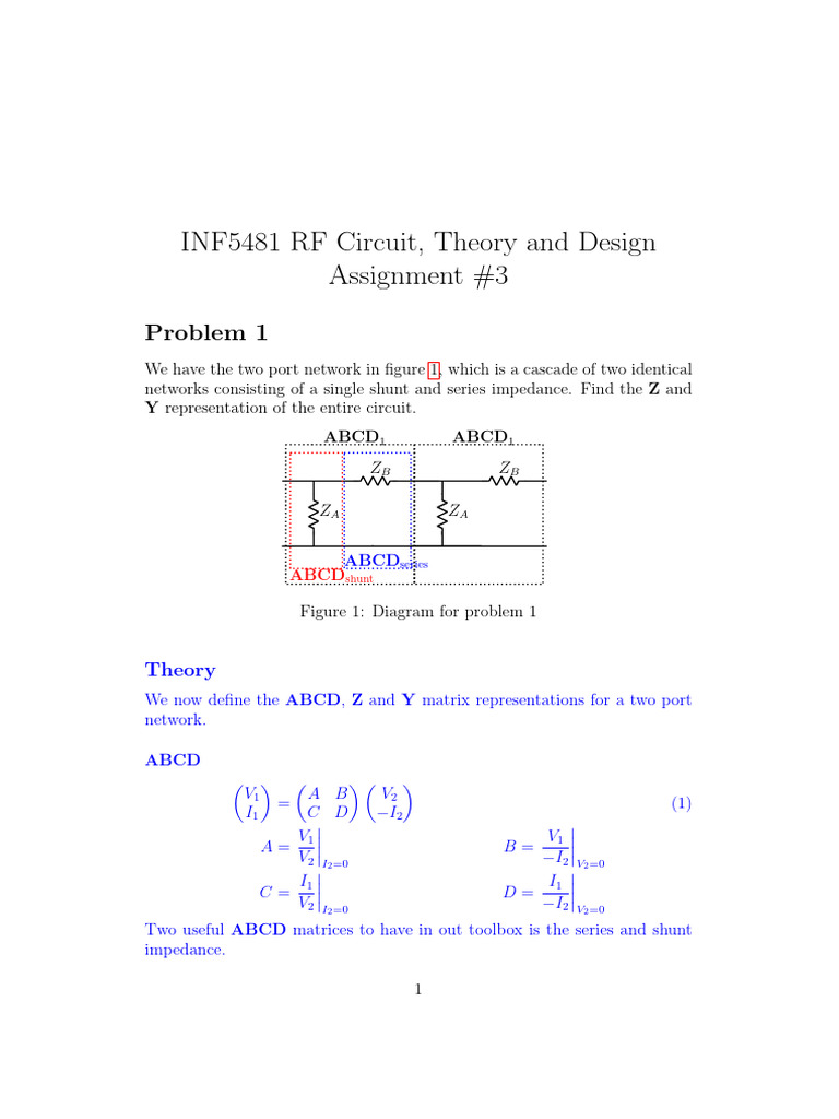 Assignment 3 | PDF | Electricity | Electronic Engineering