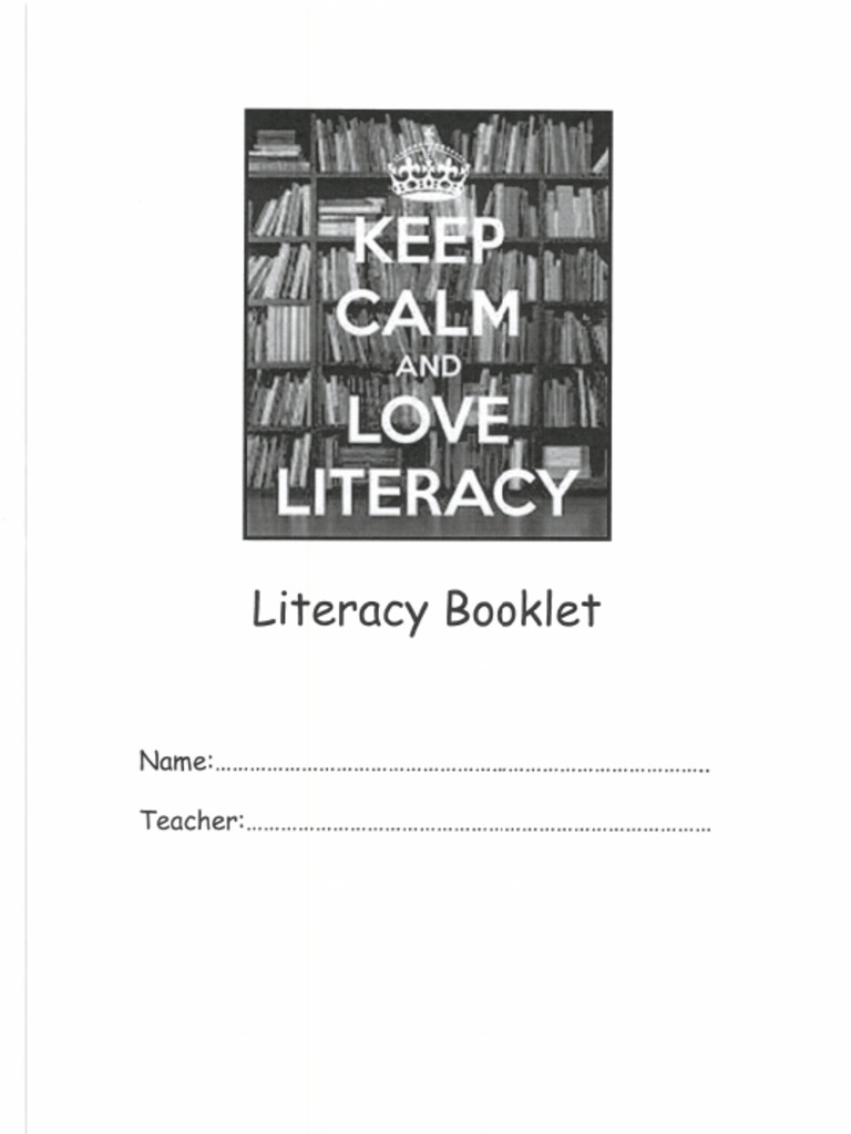KS3-English-Literacy-Booklet | PDF