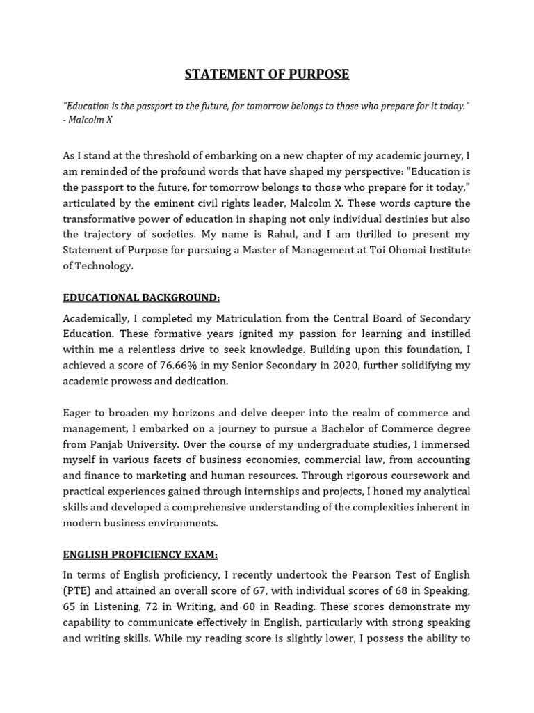 Aspiring Manager's Academic Journey | PDF | Methodology | Health Care