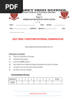 Life Orientation Cover Page | PDF