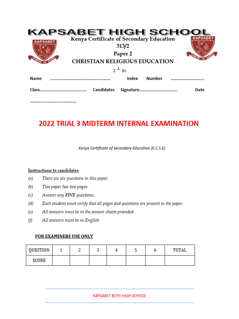 Cre P2 | PDF | Jesus | Disciple (Christianity)