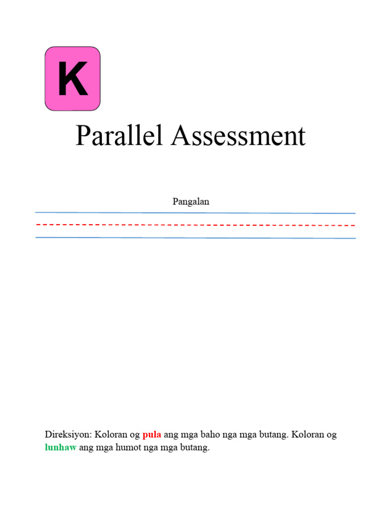 Parallel Assessment | PDF