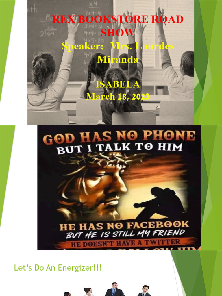 Presentation REX ROAD SHOW ISABELA MARCH 1820231113 | PDF