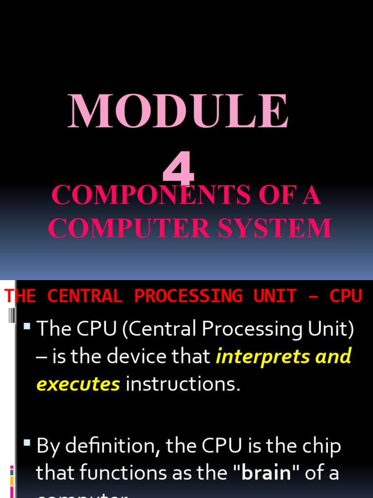 Module 4 | PDF | Random Access Memory | Floppy Disk