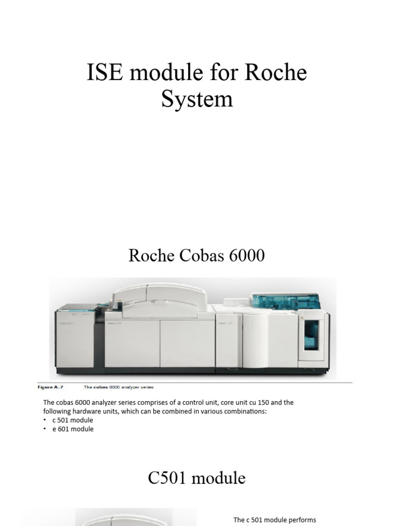 Roche Cobas 6000 Spec | PDF