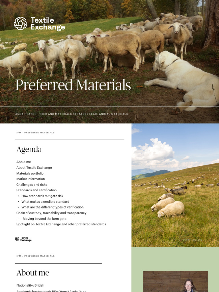 Textile Exchange: Preferred Materials Strategy | PDF | Audit | Hemp