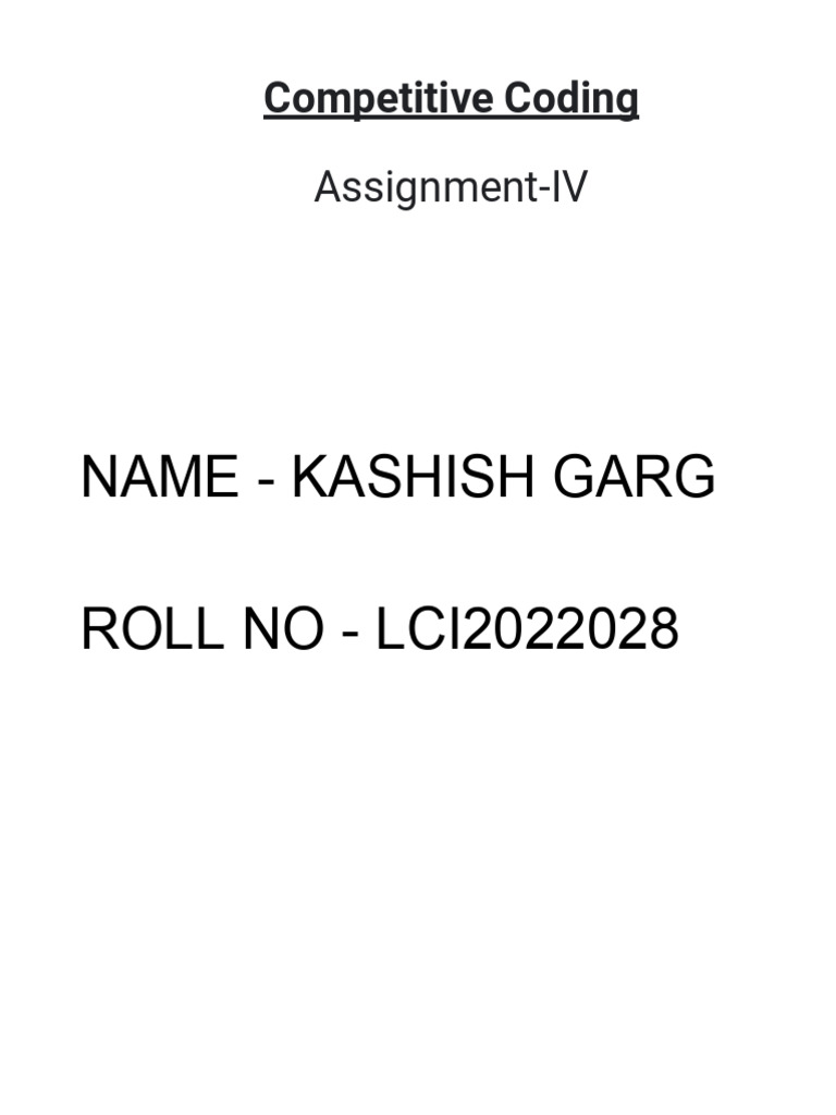 Lci2022028 Kashish | PDF