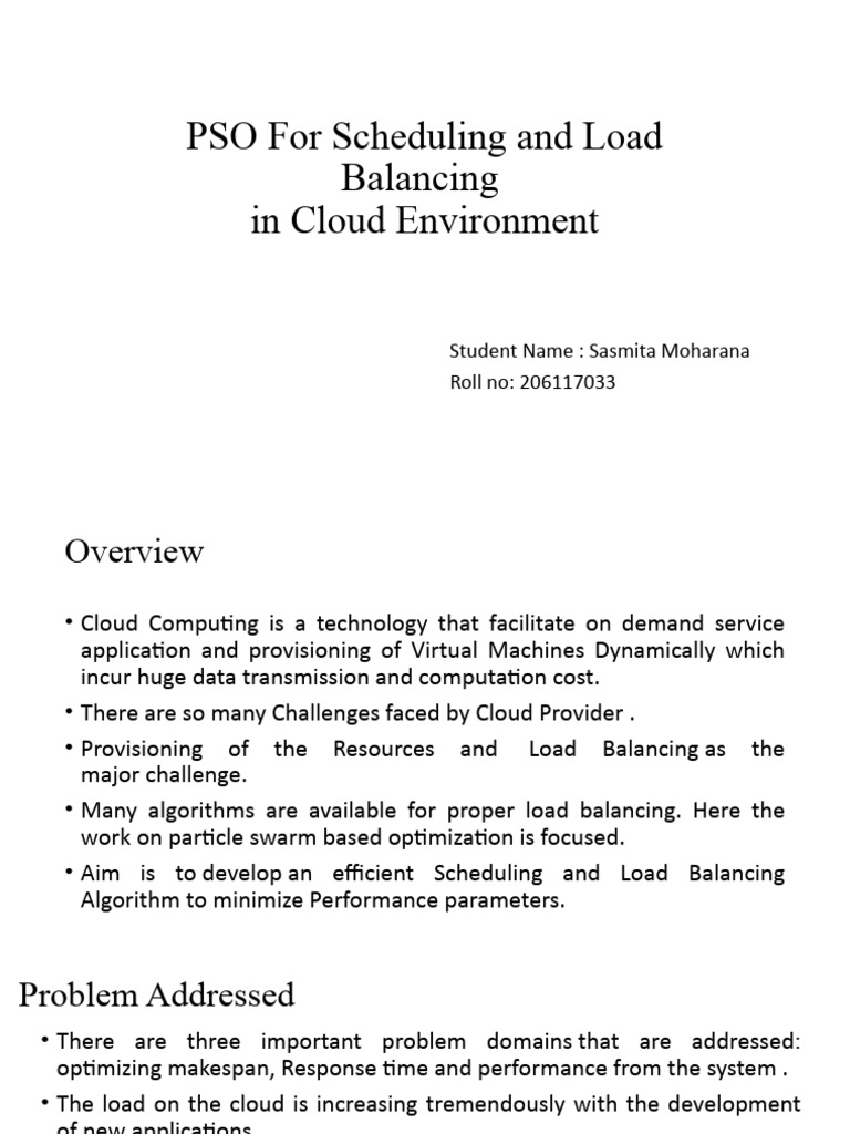 Pso PPT F | PDF | Metaheuristic | Algorithms