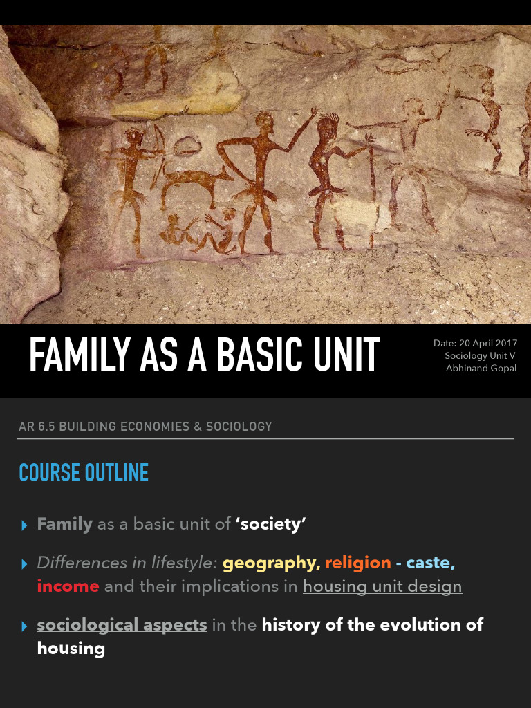 Sociology Unit V (Family) | PDF | Sociology | Society
