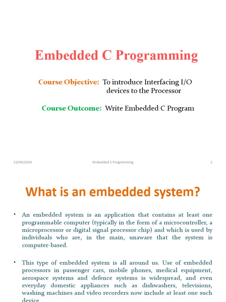 Embedded Programming | PDF | Flash Memory | Embedded System