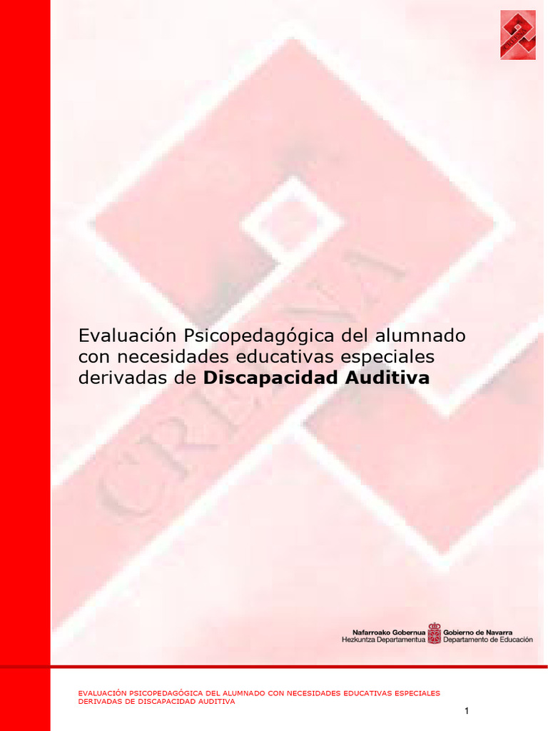 Guia Eval Auditiva | PDF | Evaluación | Cognición